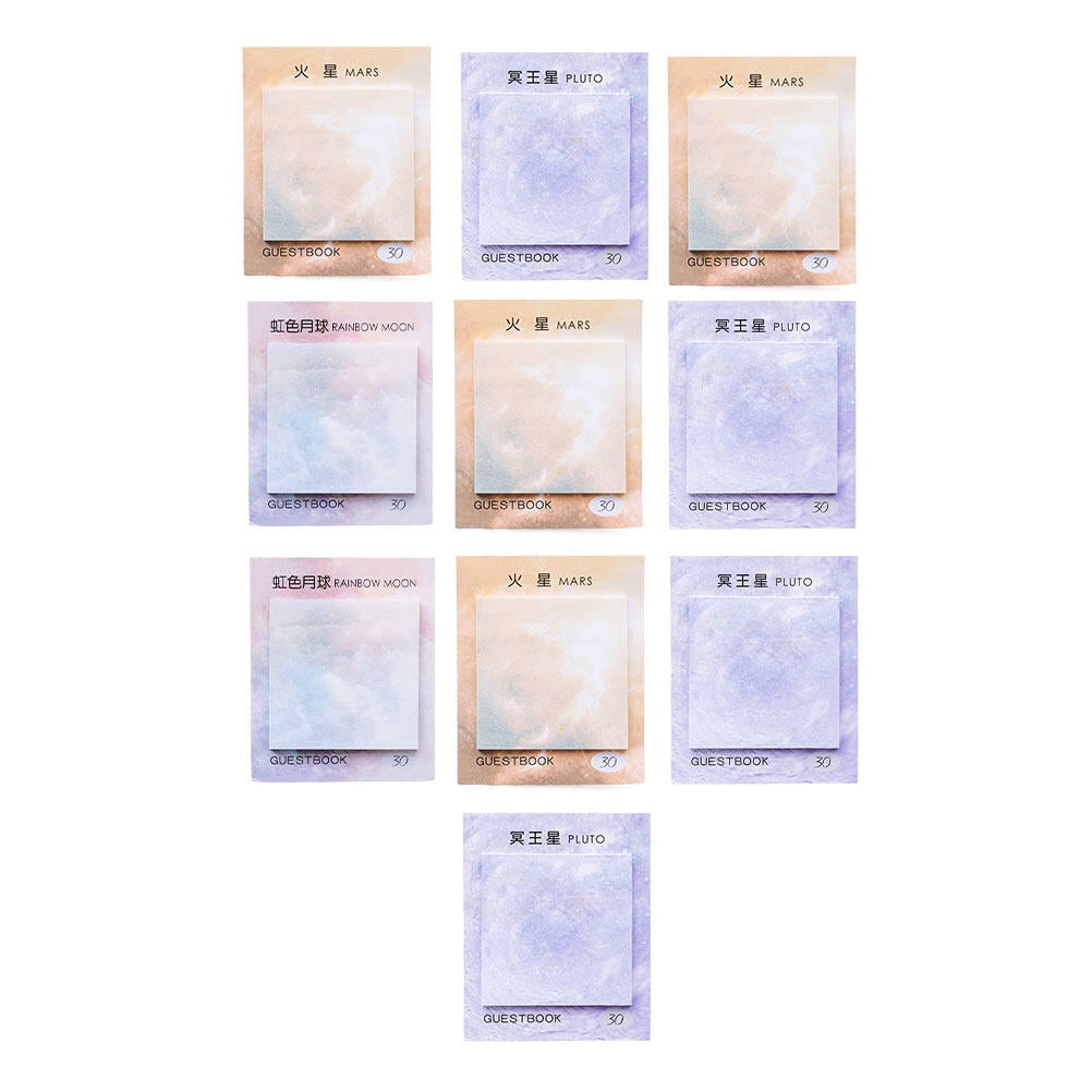 Zehuanyu 12 Pcs Notes Label Sticker Book Tearable Stickers Office ...