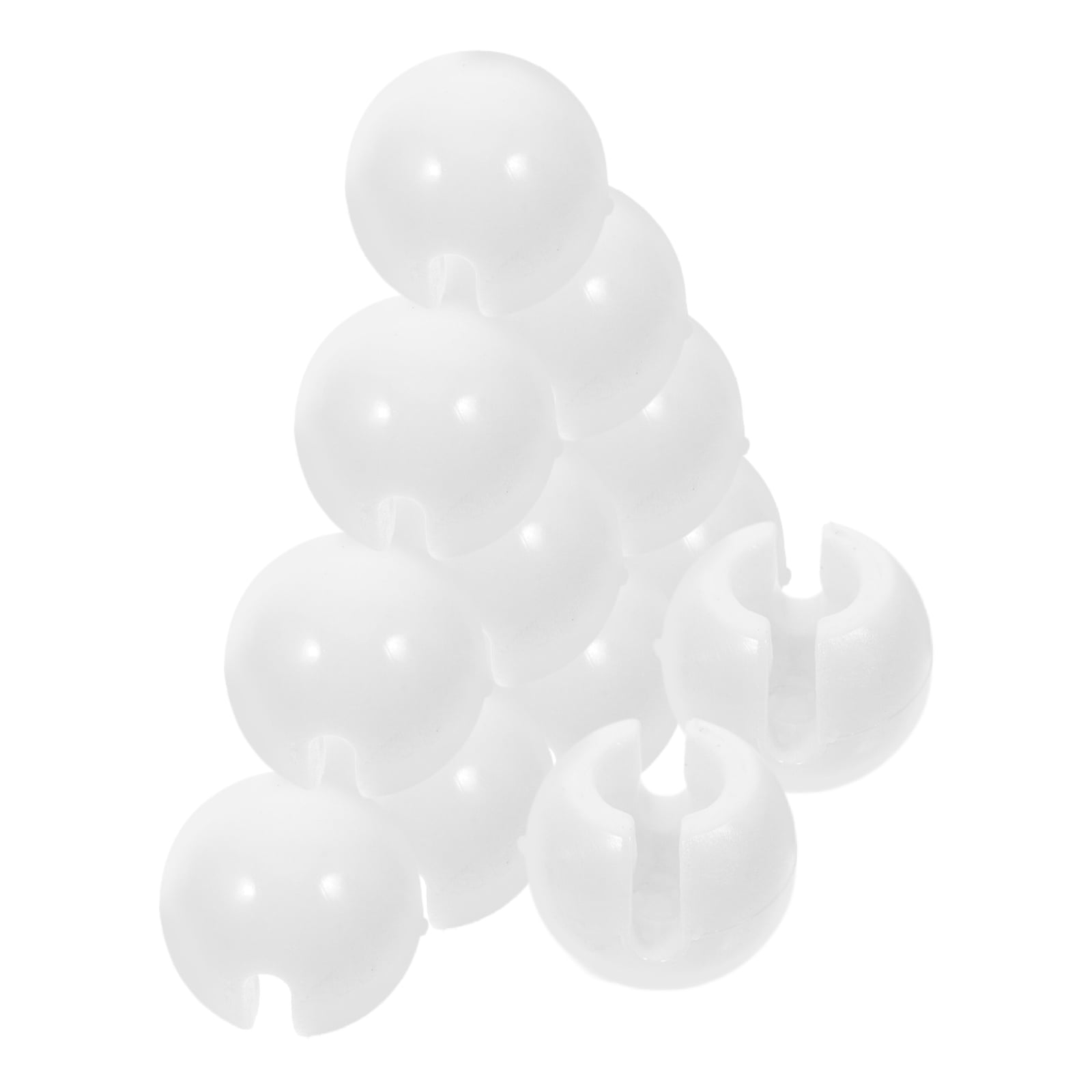 Zehuanyu 12 Pcs Stopper Crimp Beads Window Blinds Plunger Primer White ...