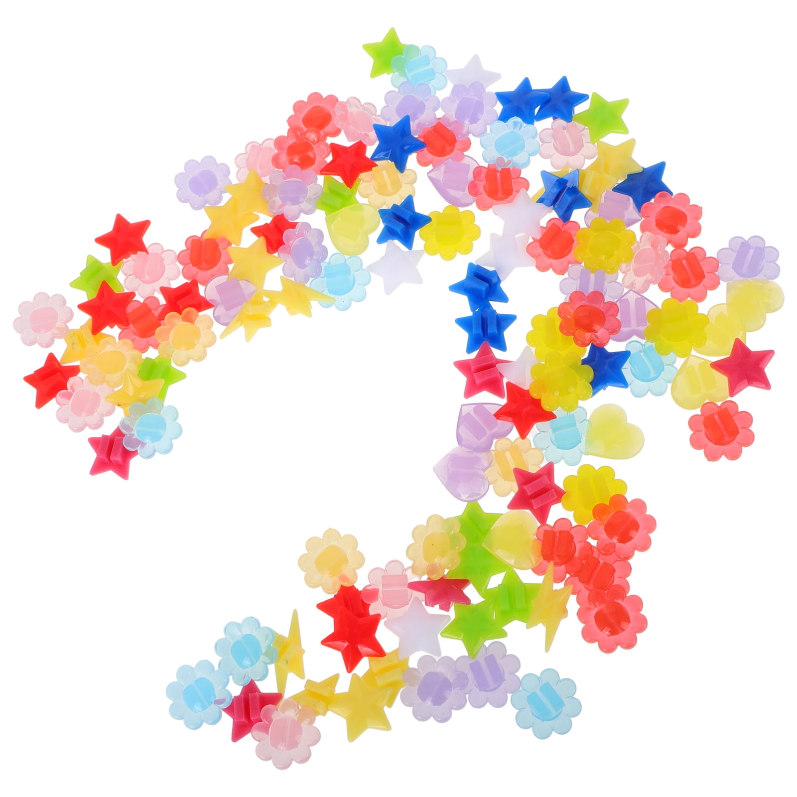 Zehuanyu 120 Pcs Bike Spoke Beads Glow In The Dark Bicycle Wheel Spokes ...