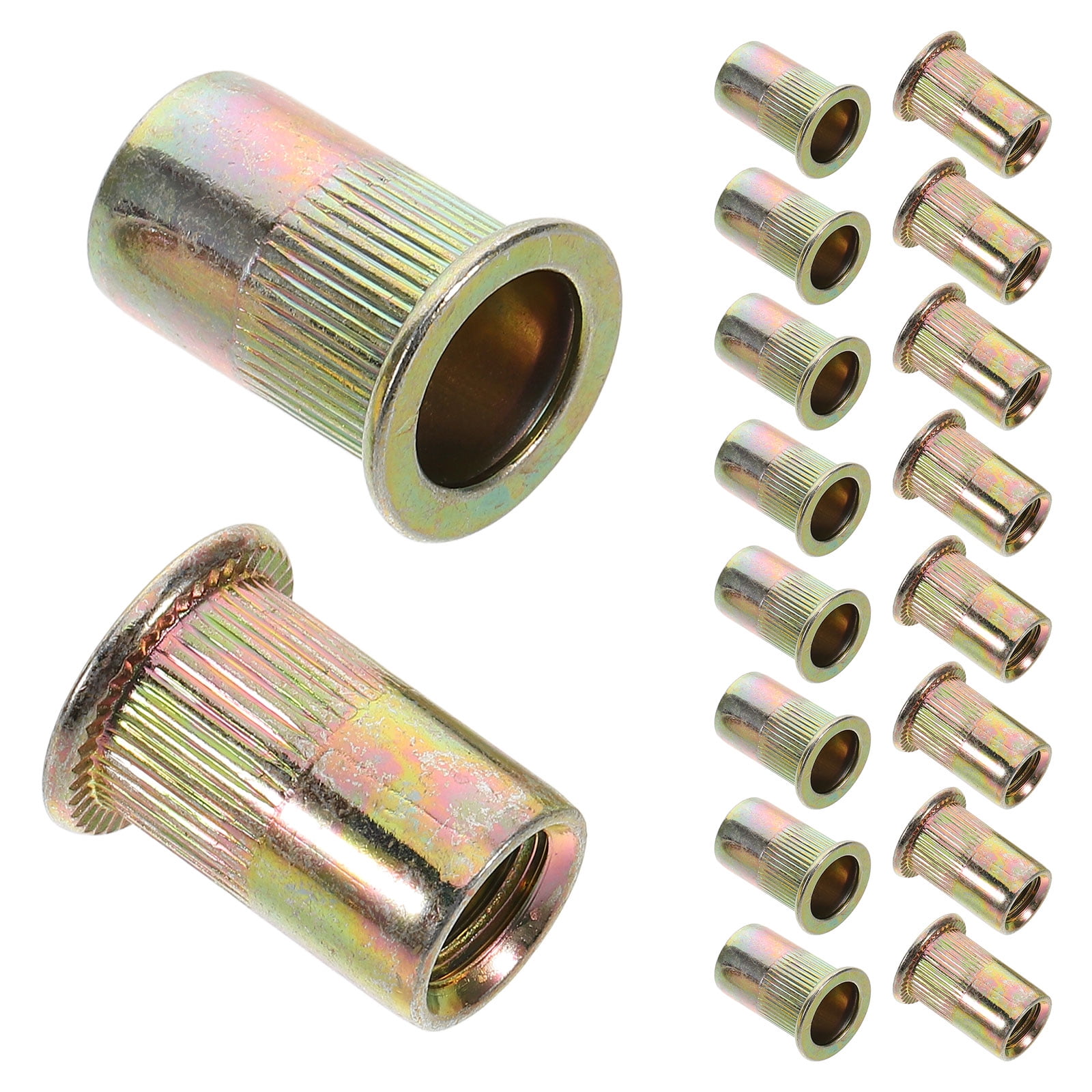 Zehuanyu 120pcs Rivet Nut Kits Stainless Steel Rivet Nut Assortment ...