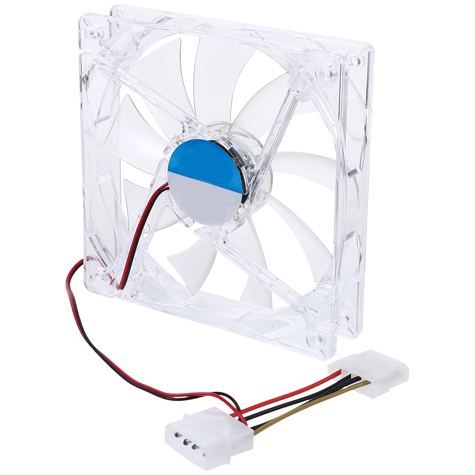 Zehuanyu 12cm Computer Case Power Supply Led Fan Mute Transparent ...