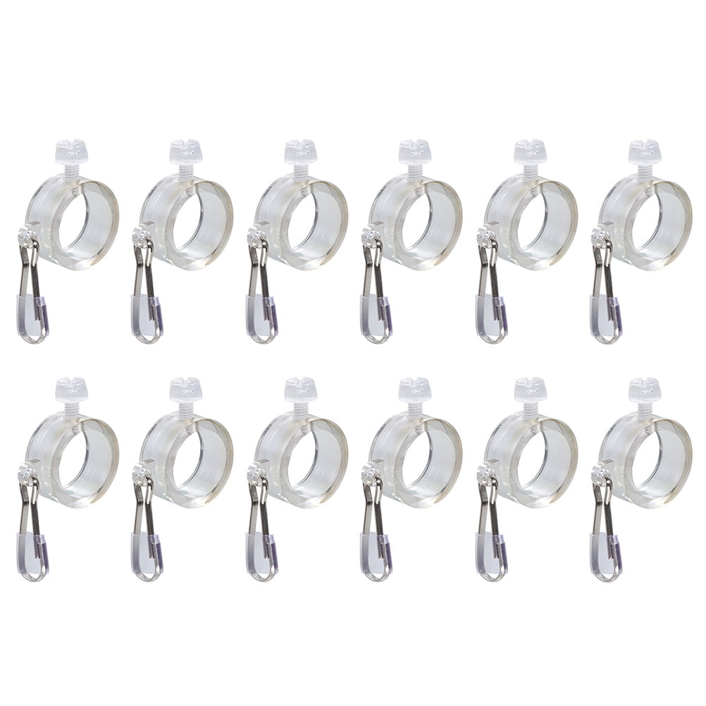 Zehuanyu 12pcs Flag Fixing Buckles Flag Mounting Rings Flag Pole Clamps ...