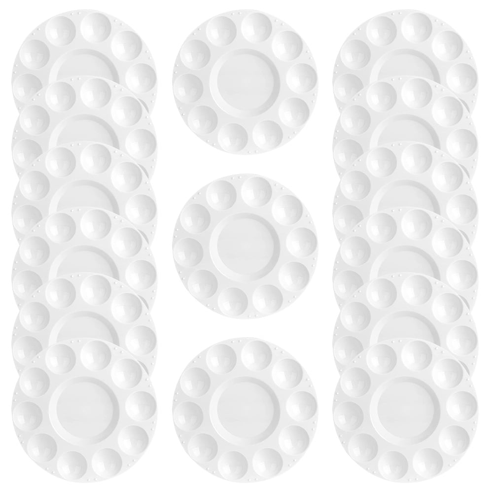 Zehuanyu 15 Pcs 11 Palettes Paint Mixing Tray Student Child - Walmart.com