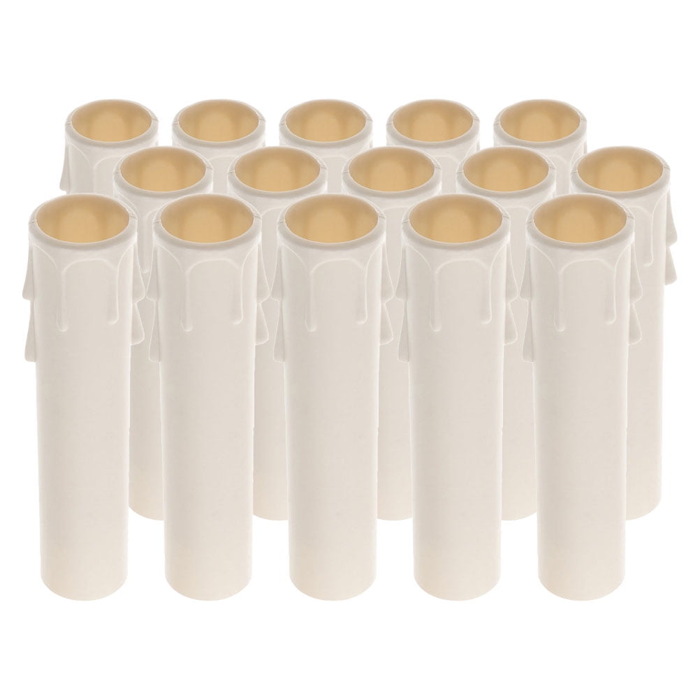 Zehuanyu 15 Pcs Cork Bark Round Flagpole Nut Replacement Candle Casing ...