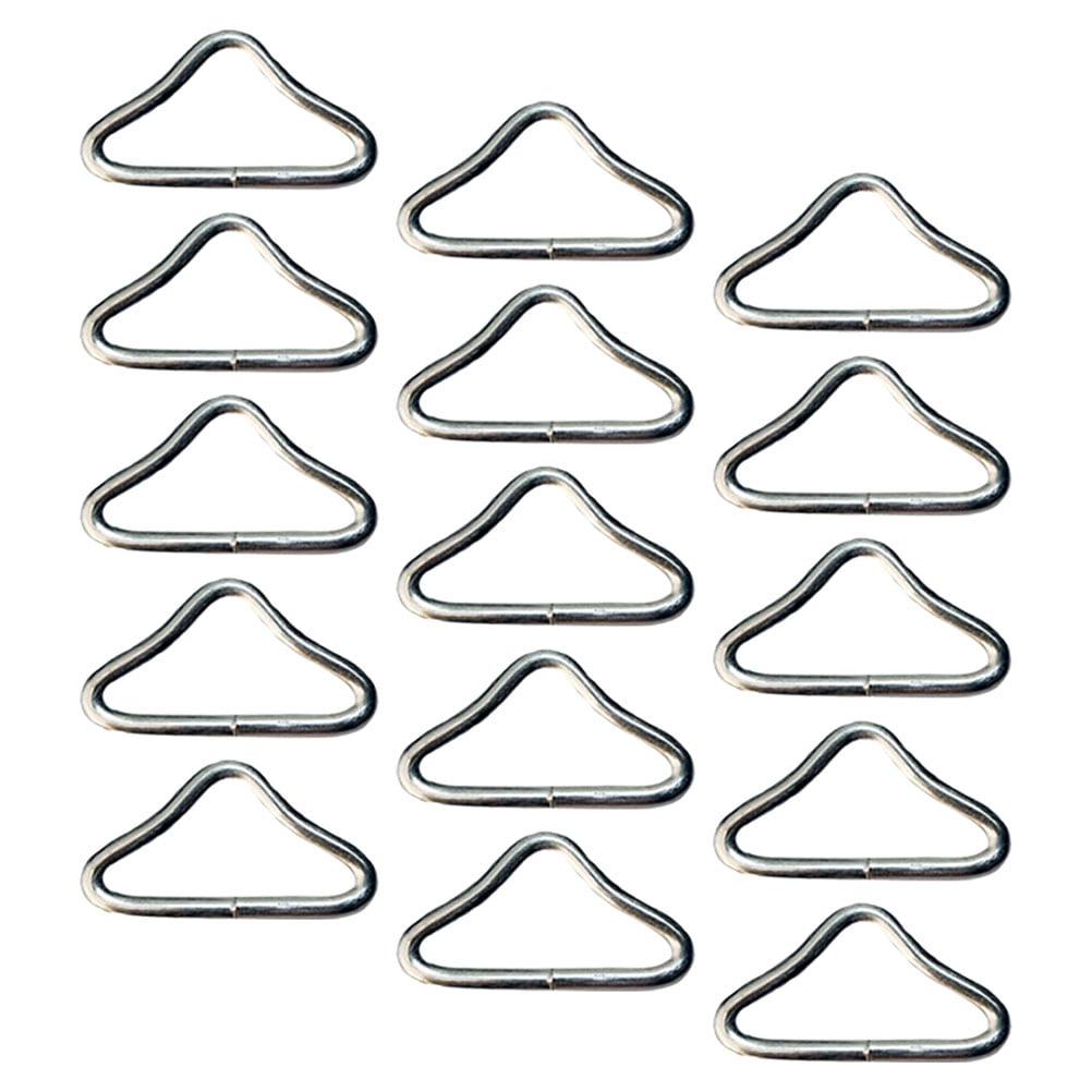 Zehuanyu 15 Pcs Trampoline Parts Replacement Mat Triangle Ring Outdoor ...