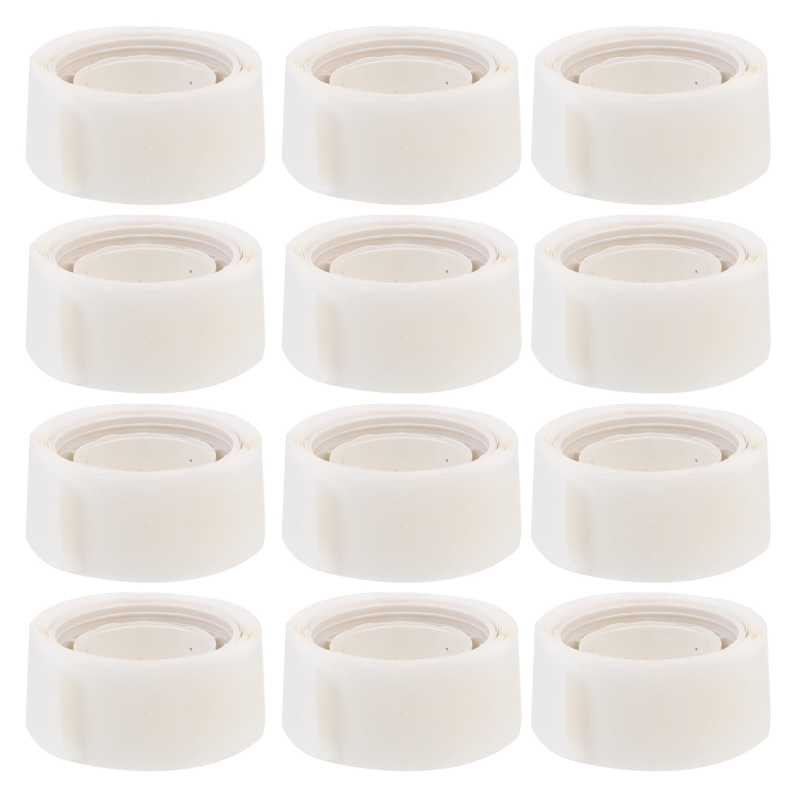 Zehuanyu 15 Rolls Double-sided Dispensing Sticky Tape Circle Stickers ...