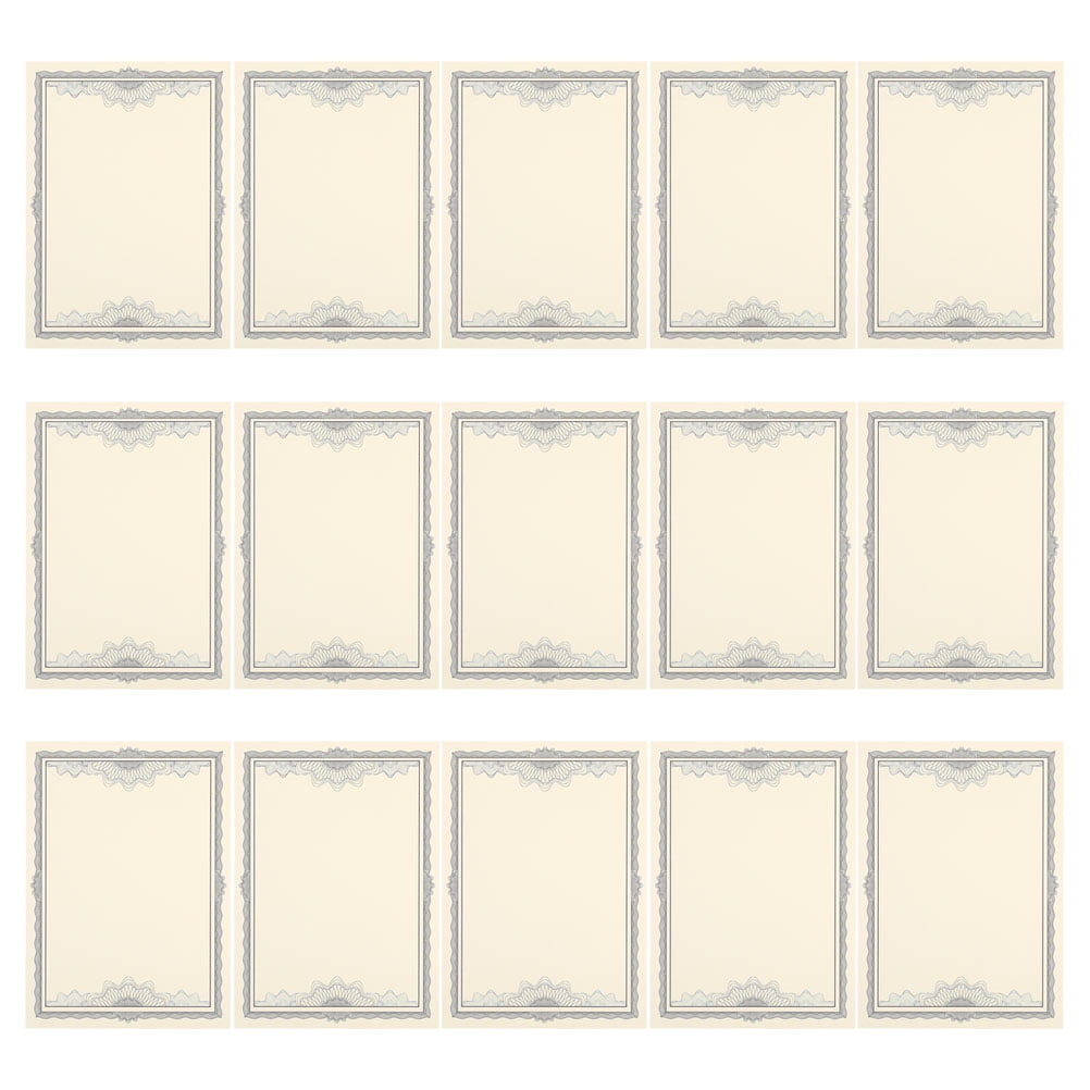 Hytrove Blank Certificates Multi Colored 15 Sheets Award Recipients A4 ...