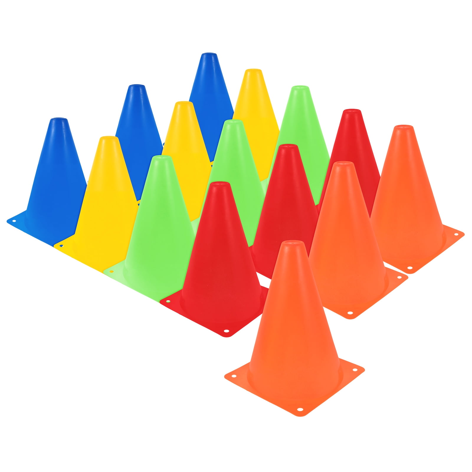 Zehuanyu 15pcs Small Plastic Cones Agility Training Sports Cones ...