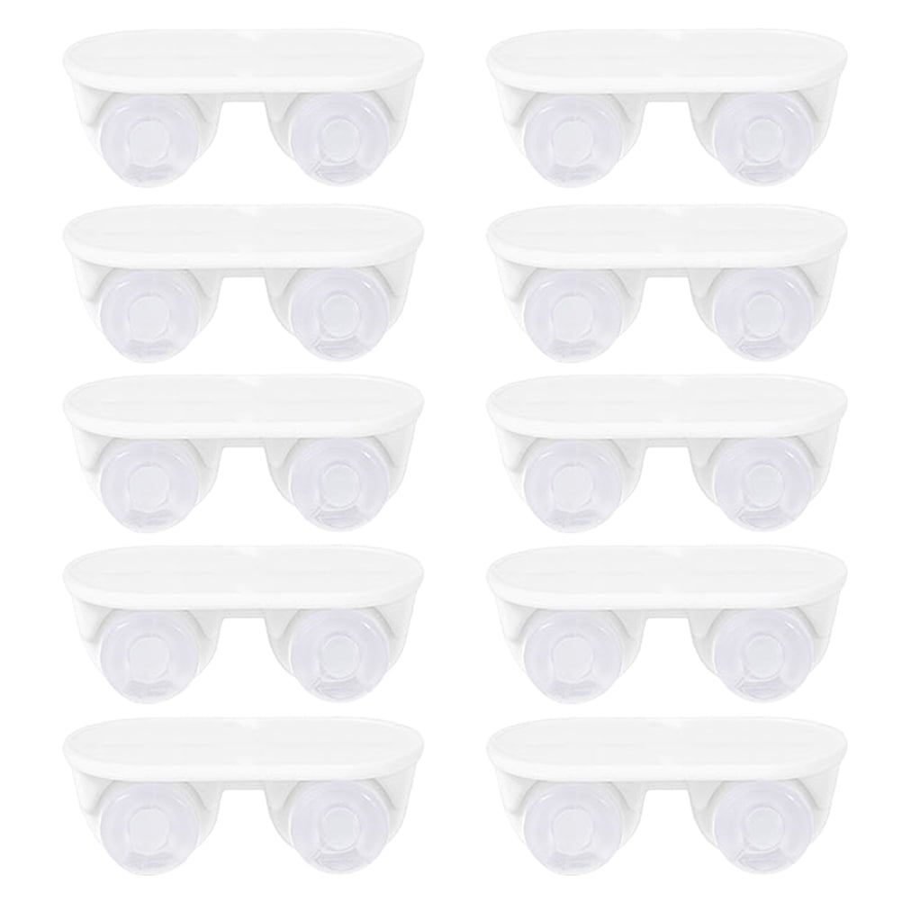 Zehuanyu 16Pcs Storage Box Pulley Practical Adhesive Box Bottom Pulleys ...