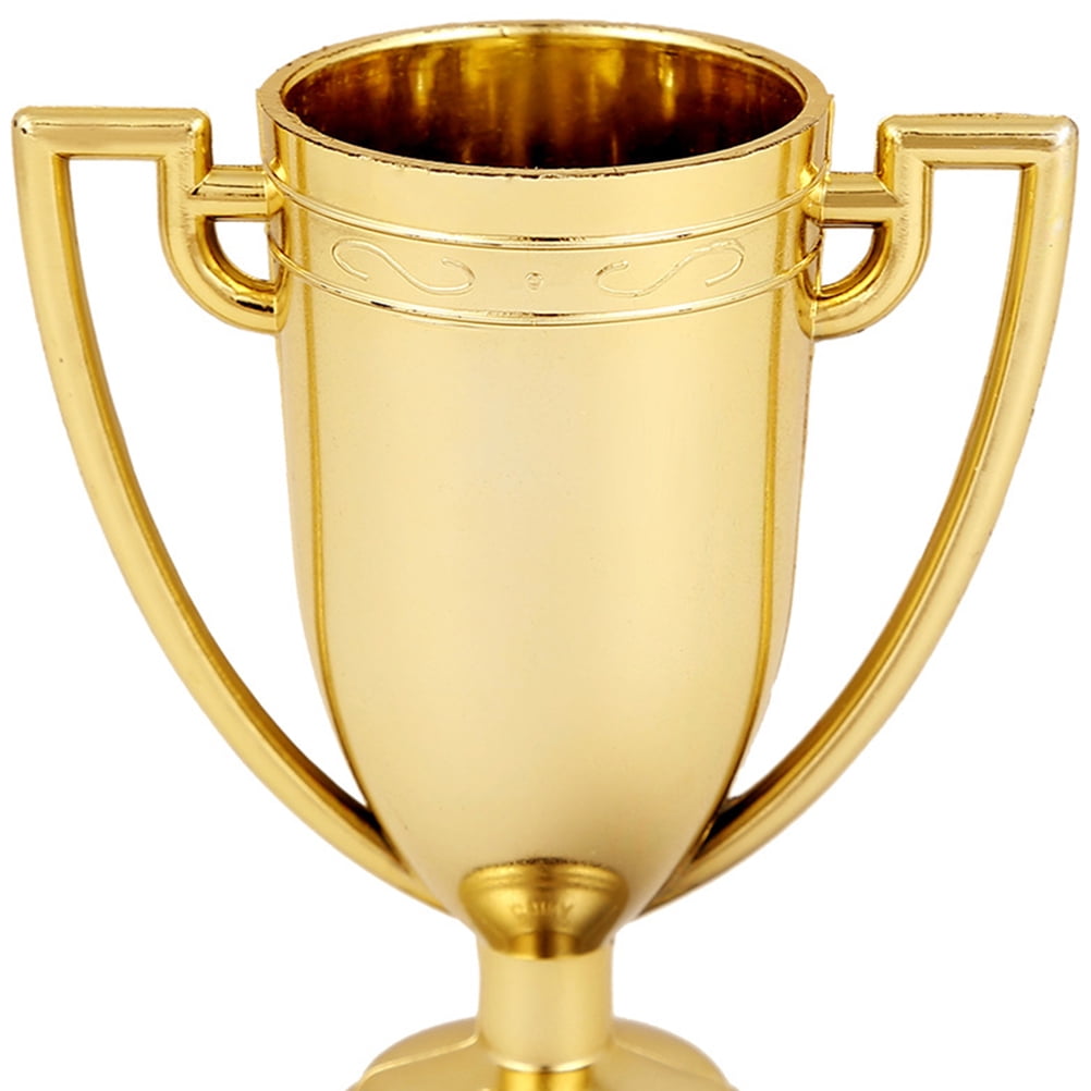 Zehuanyu 16pcs Mini Award Trophy Plastic Reward Prizes Cup Shaped ...