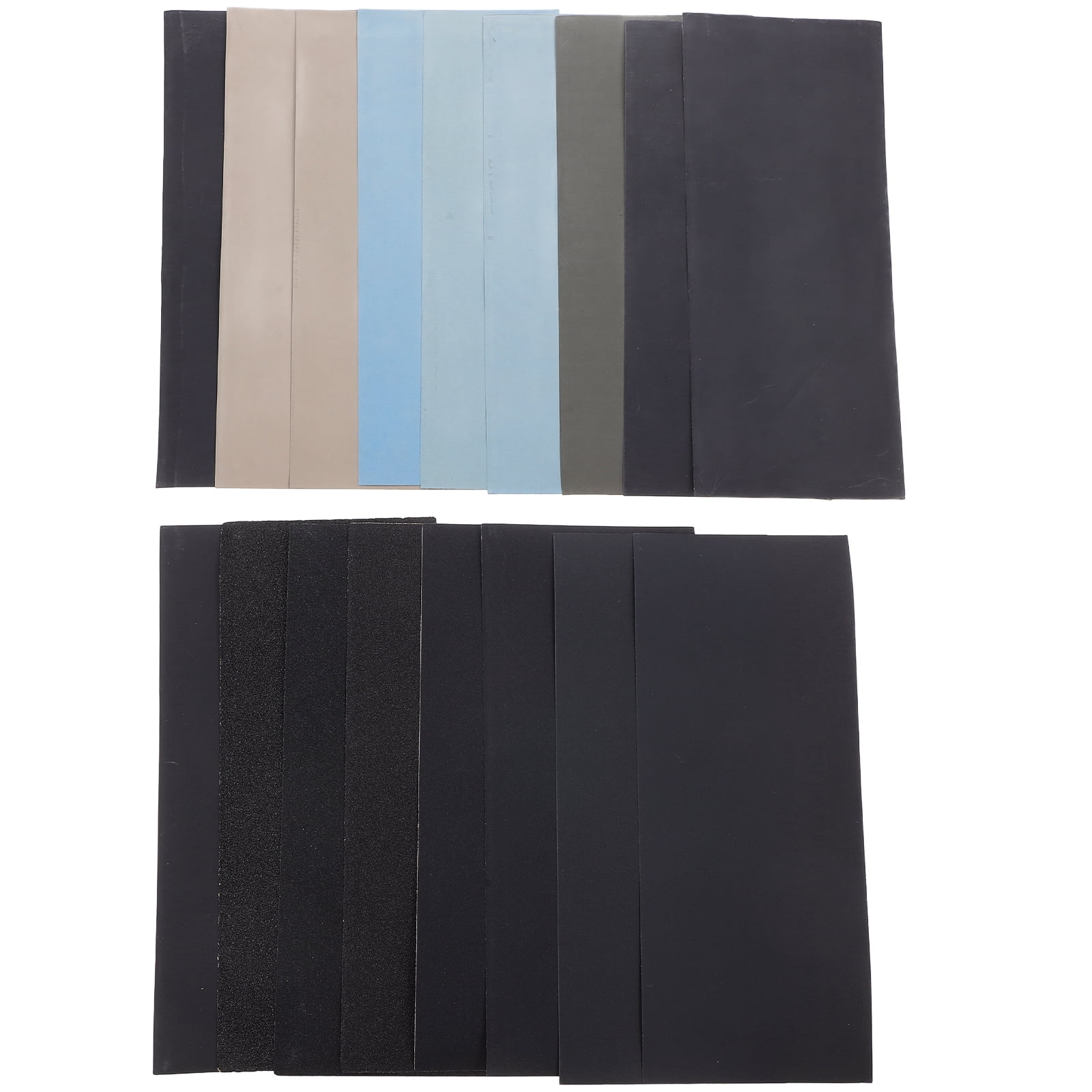 Zehuanyu 18 Sheets Baked Blue Antenna Grinding Paper Sandpaper ...