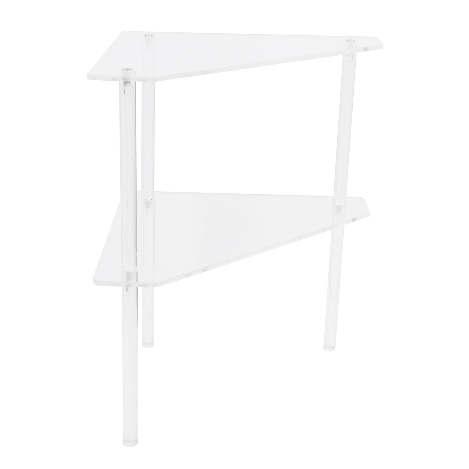 Zehuanyu 1set Home Corner Table Rack Storage Shelf Desktop Triangular ...