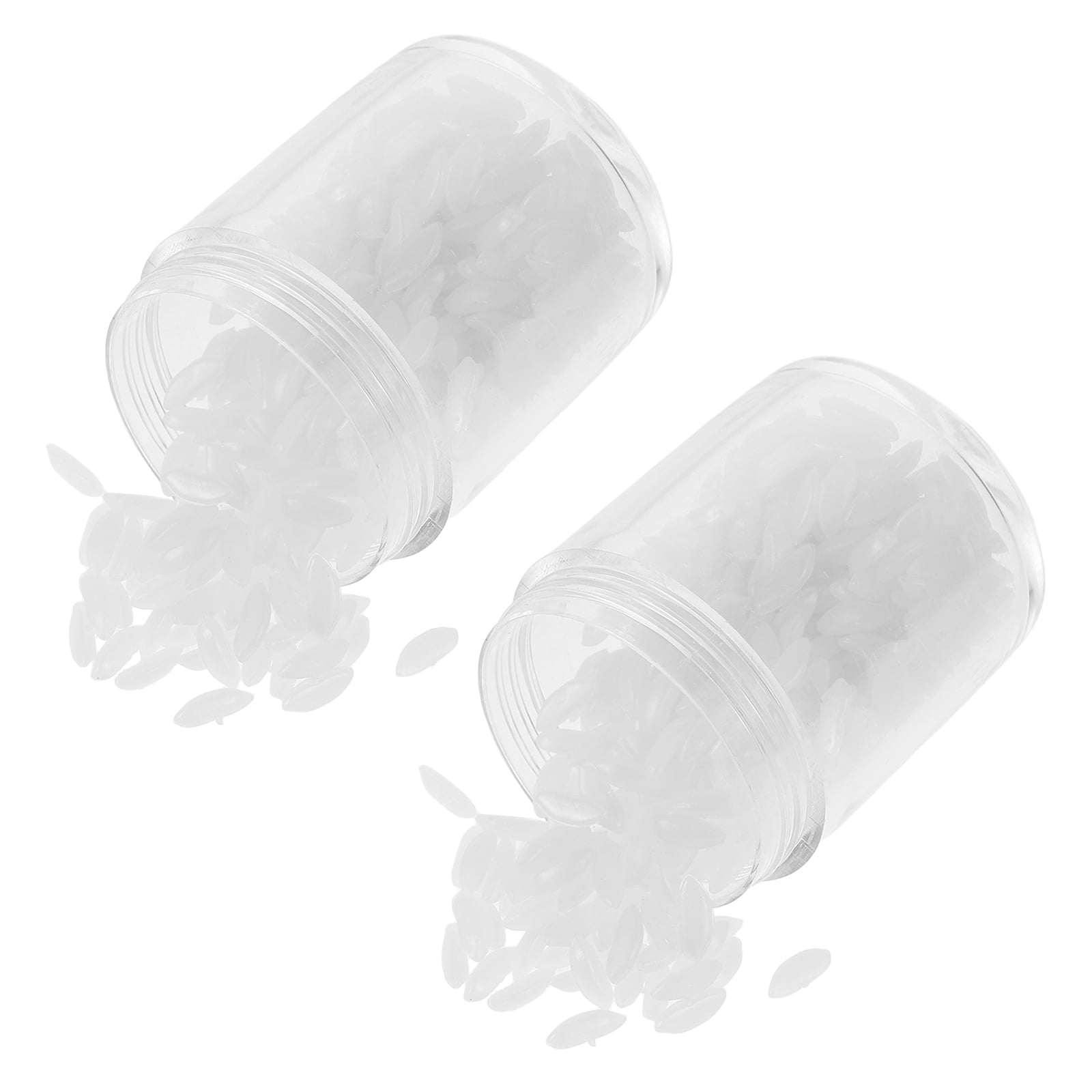 Zehuanyu 2 Bottles Decorative Plastic Cooked Rice Props Plastic Rice ...