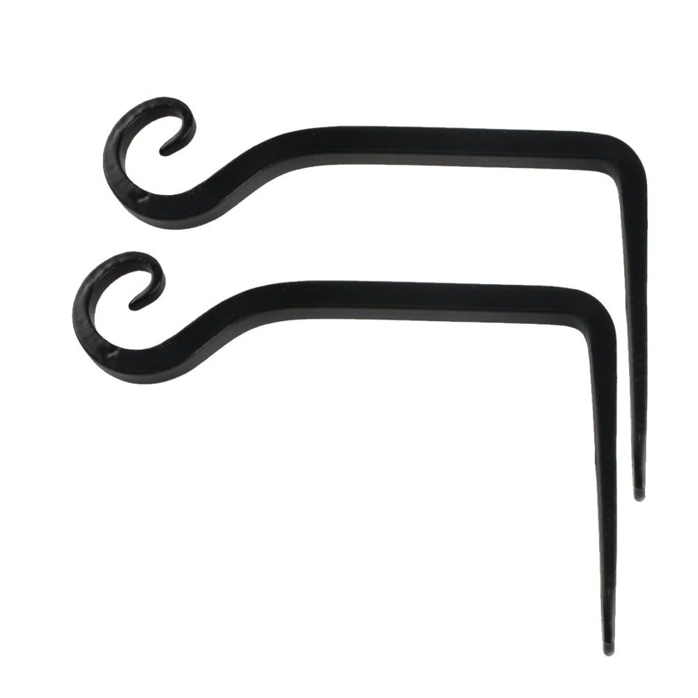 Zehuanyu 2 PCS Drywall Outdoor Lantern Hooks Garden Plant Hanger Black ...