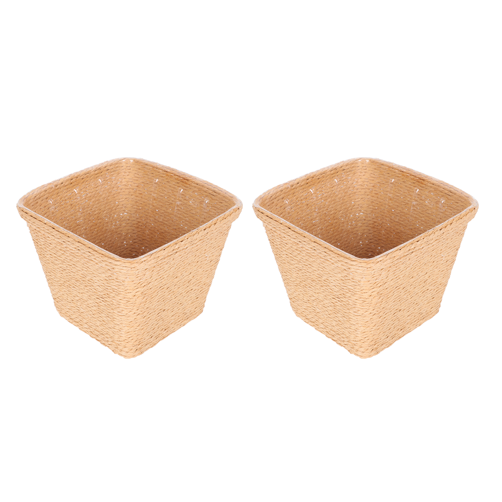 Zehuanyu 2 PCS Retro Straw Flower Pot Hanger Pots Festival Decoration ...