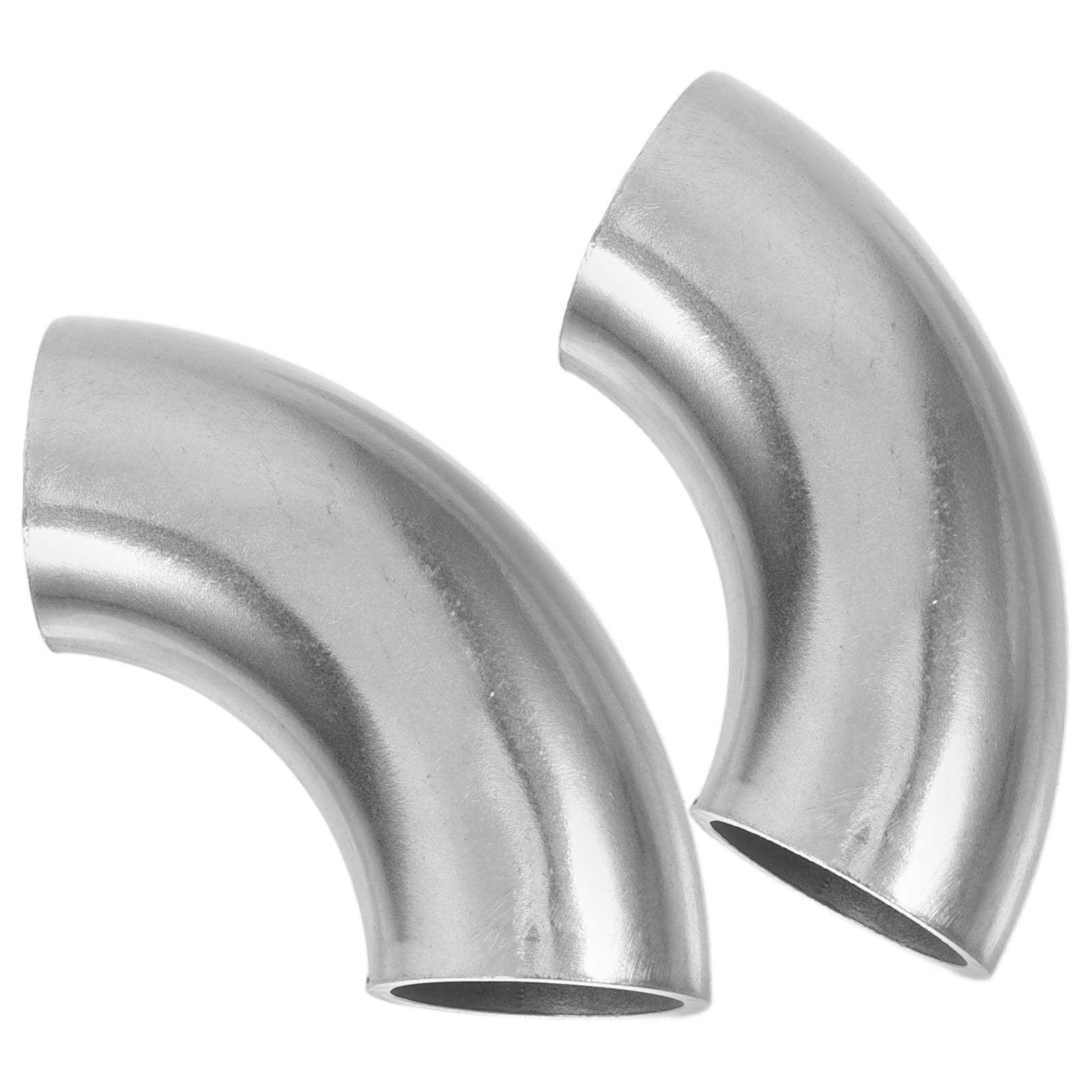 Zehuanyu 2 PCS Stainless Steel Connecting Pipe Fittings Exhaust Elbow ...