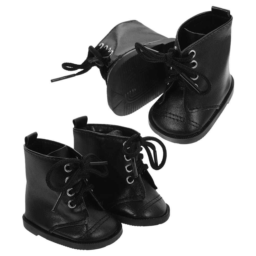 DEEPCRAFF Doll Boots Dress Up 2 Pairs 2.95X2.28X1.69In - Walmart.com