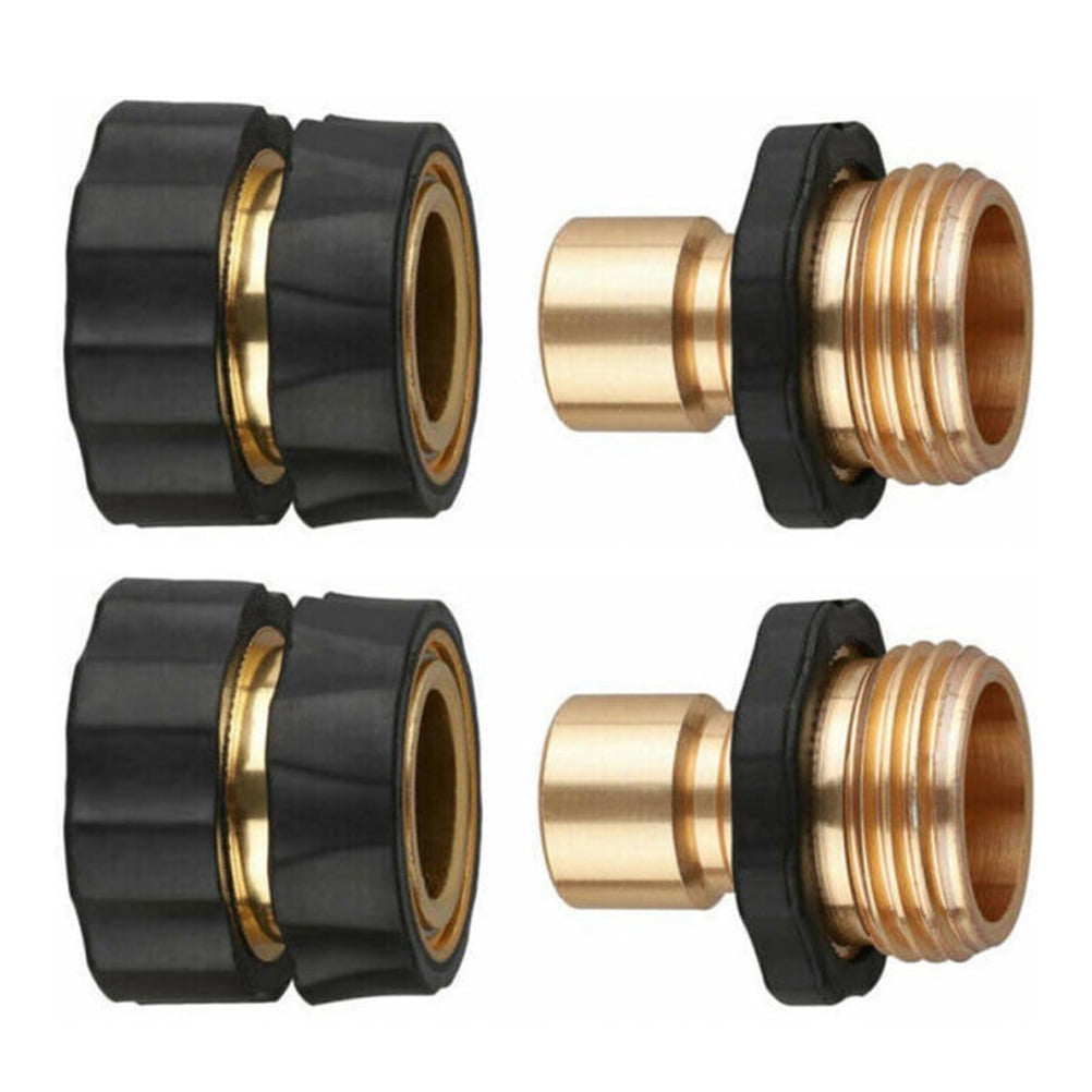 Zehuanyu 2 Pairs Garden Hose Fitting Quick Connector Water Hose Adapter ...