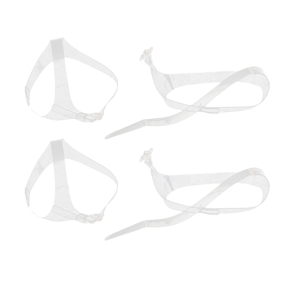 Zehuanyu 2 Pairs Transparent Detachable Shoe Straps Elasticated Anti-loose High Heels Shoe ...