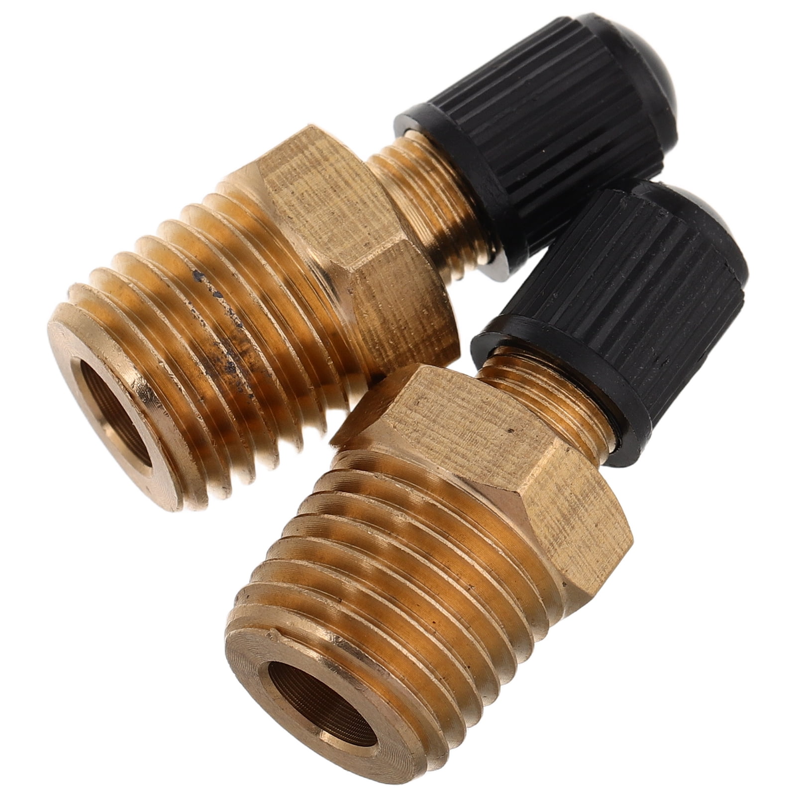 Zehuanyu 2 Pcs Air Compressor Drain Extension Kit Airline Valve ...
