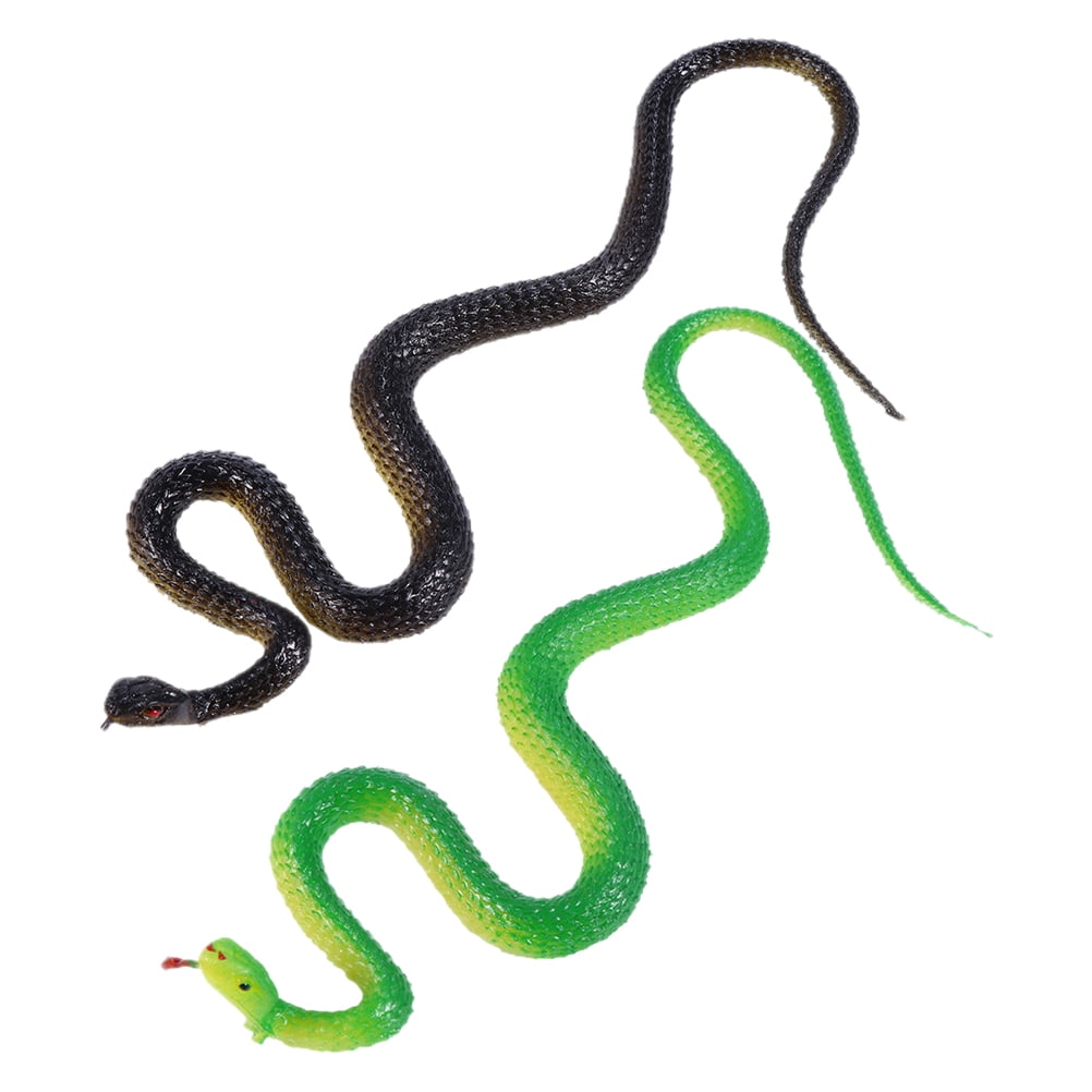 Zehuanyu 2 Pcs Artificial Snake Toy Snakes for Kids Realistic Toys ...