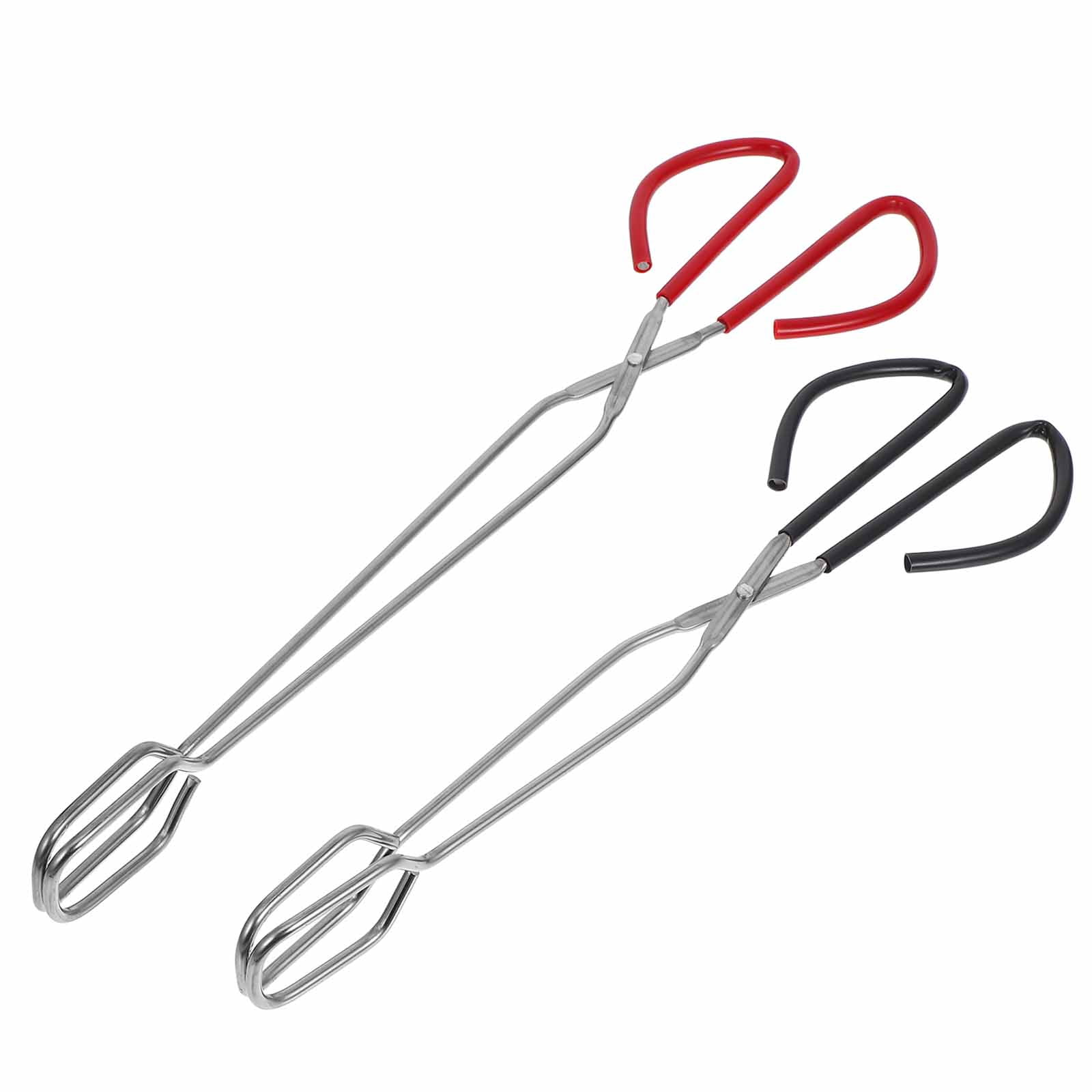 Zehuanyu 2 Pcs Barbecue Charcoal Tongs with Handle Multi-pocket Apron ...