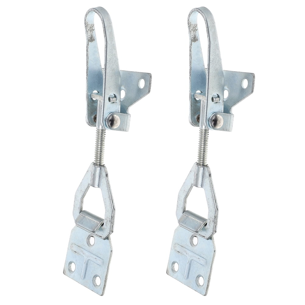 HEMOTON Beekeeping Toolbox Latch Silver Iron for Beehive Equipment 2Pcs ...