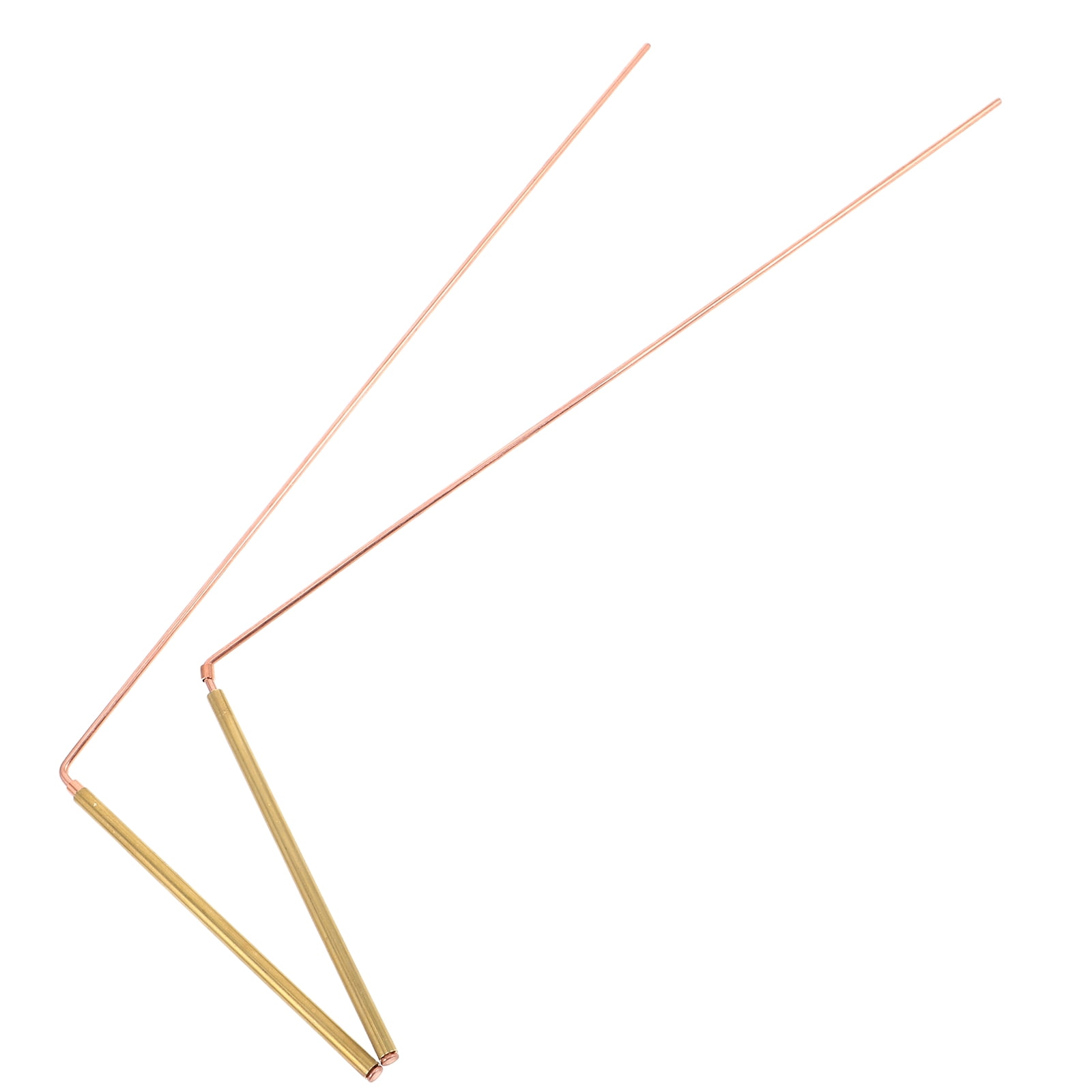 Zehuanyu 2 Pcs Copper Divining Rods Brass Witching Sticks For Buried ...