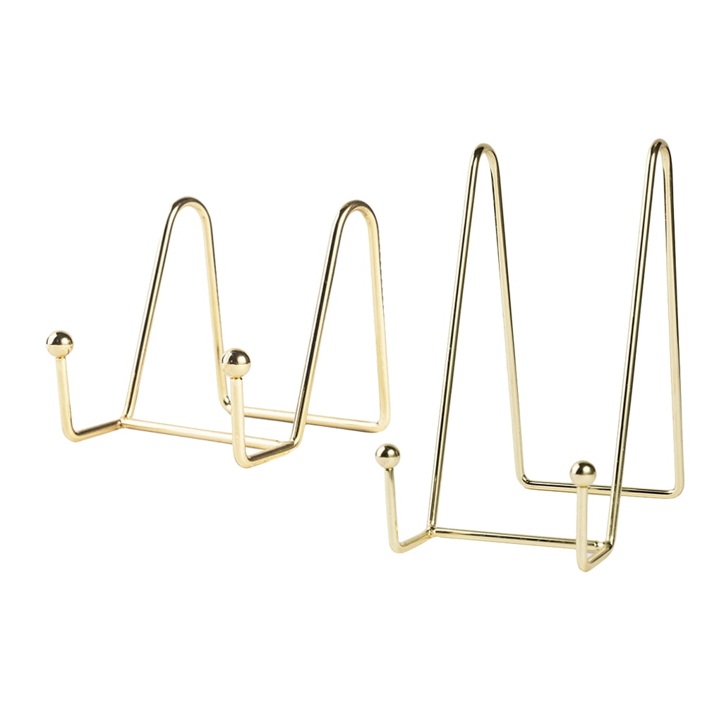 RENACLIPY Golden Photo Display Rack for Bedroom Desk Multifunctional ...