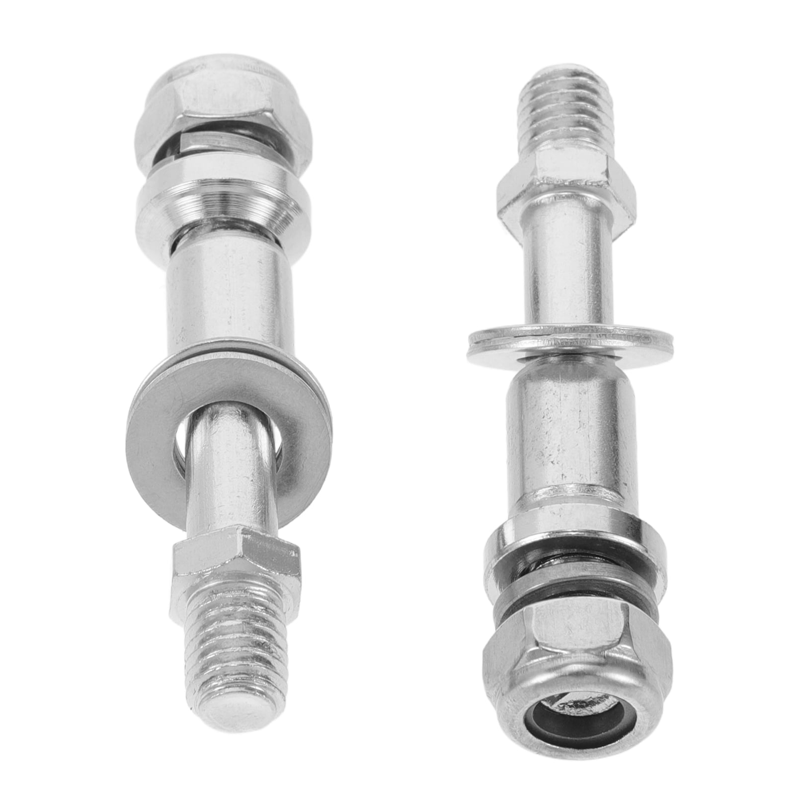 SOPOTUTU 2pcs Heavy Duty Zinc Plated Steel Bolt Set for Motorcycle ...