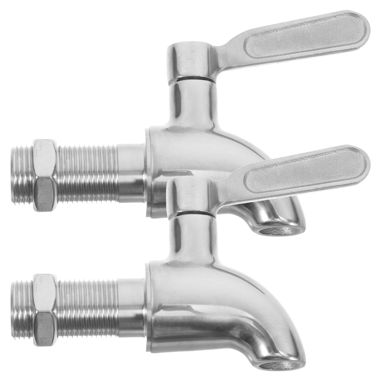 Zehuanyu 2 Pcs Faucet One-piece Color Palette Jars Holder Packed Silver ...