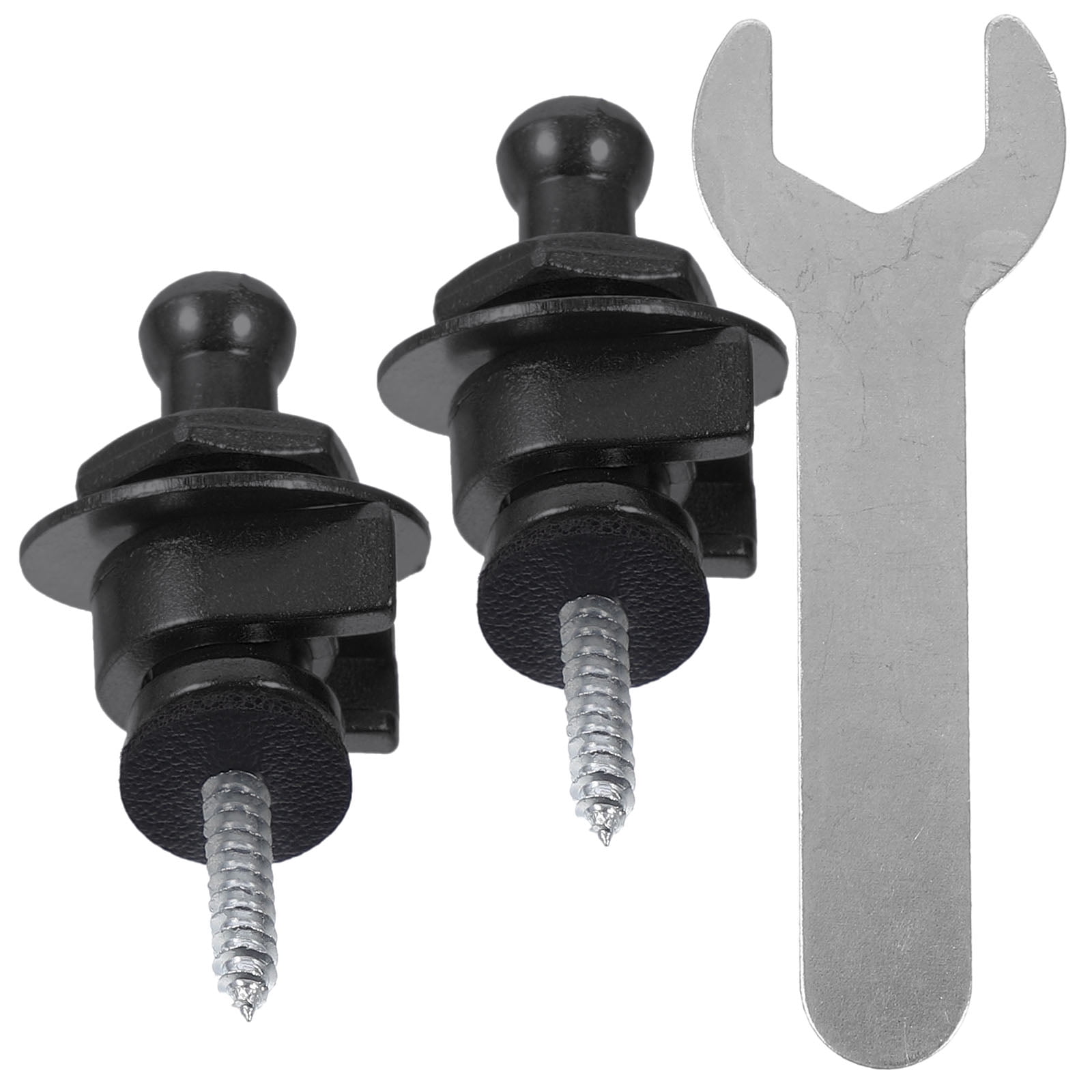 Zehuanyu 2 Pcs Guitar Pins Acoustic Strap Buttons Bass Straps Locks ...