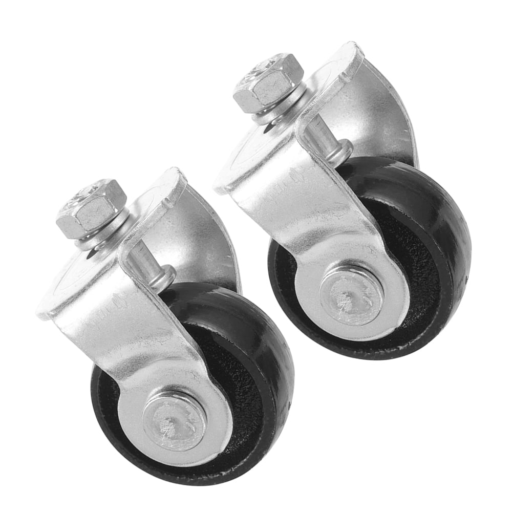Zehuanyu 2 Pcs Jack Caster Wheel Trolley Casters Utility Wheels Travel ...