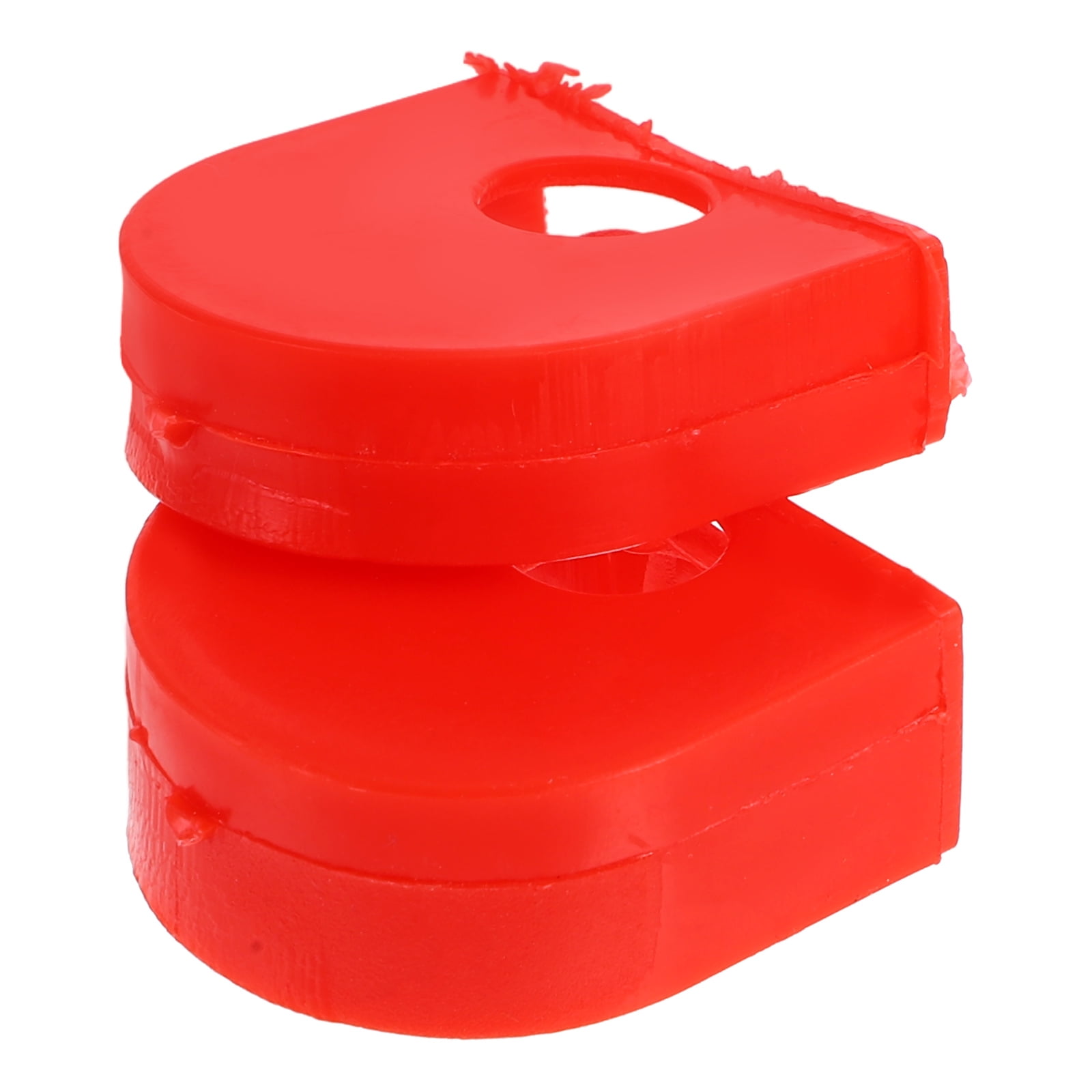 Zehuanyu 2 Pcs Ladder Tie Rod End Sleeve Folding Hinge Protector Red ...