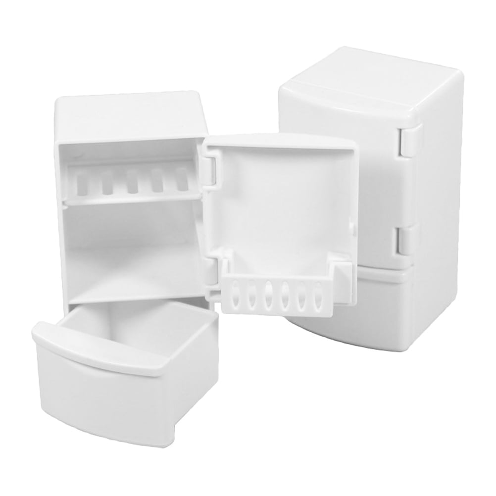 Zehuanyu 2 Pcs Little White Refrigerator Micro Pinball Machine Small ...