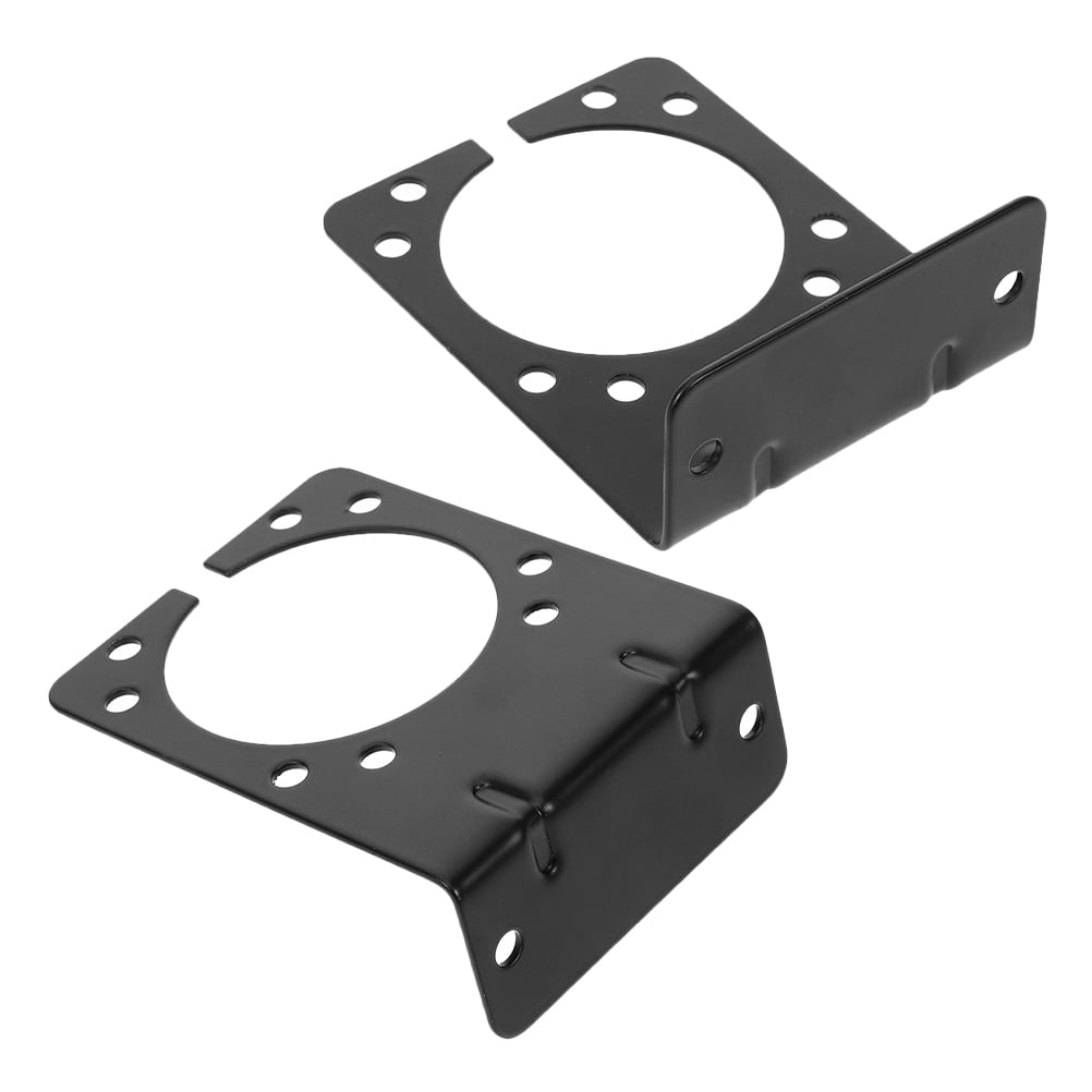 SOPOTUTU Trailer Socket Bracket Iron Trailer Wiring Harness Mounting ...