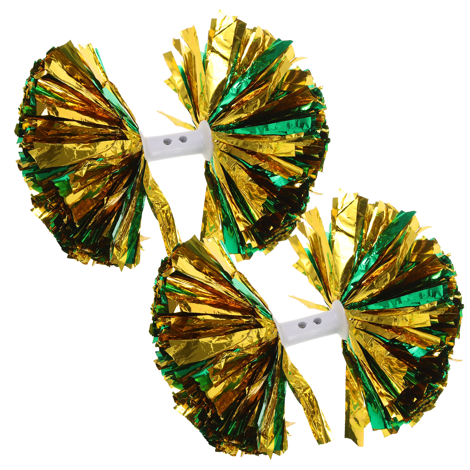 HEMOTON Glittery Dance Pom Poms for Party Plastic Cheerleading Props ...