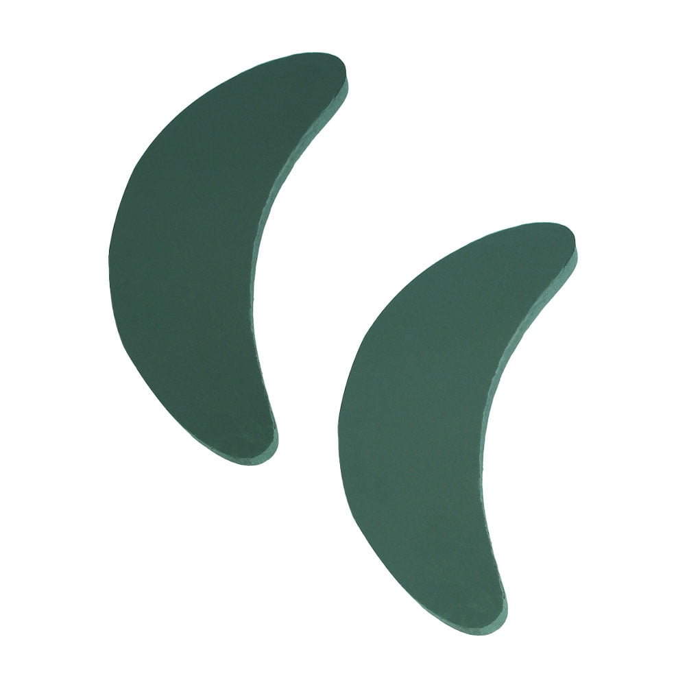 Zehuanyu 2 Pcs Moon Shaped Floral Foam Flower Mud Arrangement Equipment ...