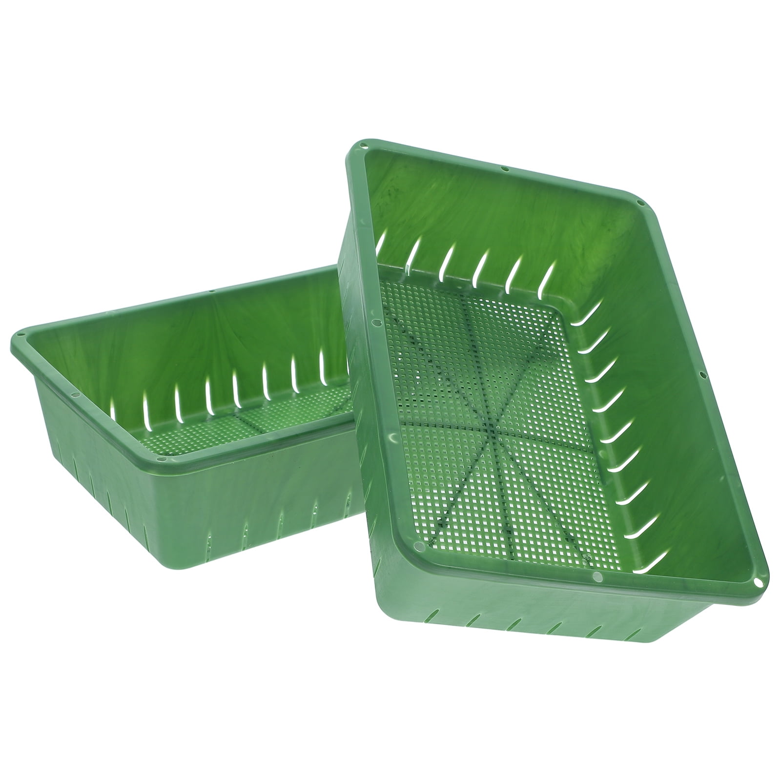 Zehuanyu 2 Pcs Pot Tray Seedling Space-saving Trays Herb Growing ...
