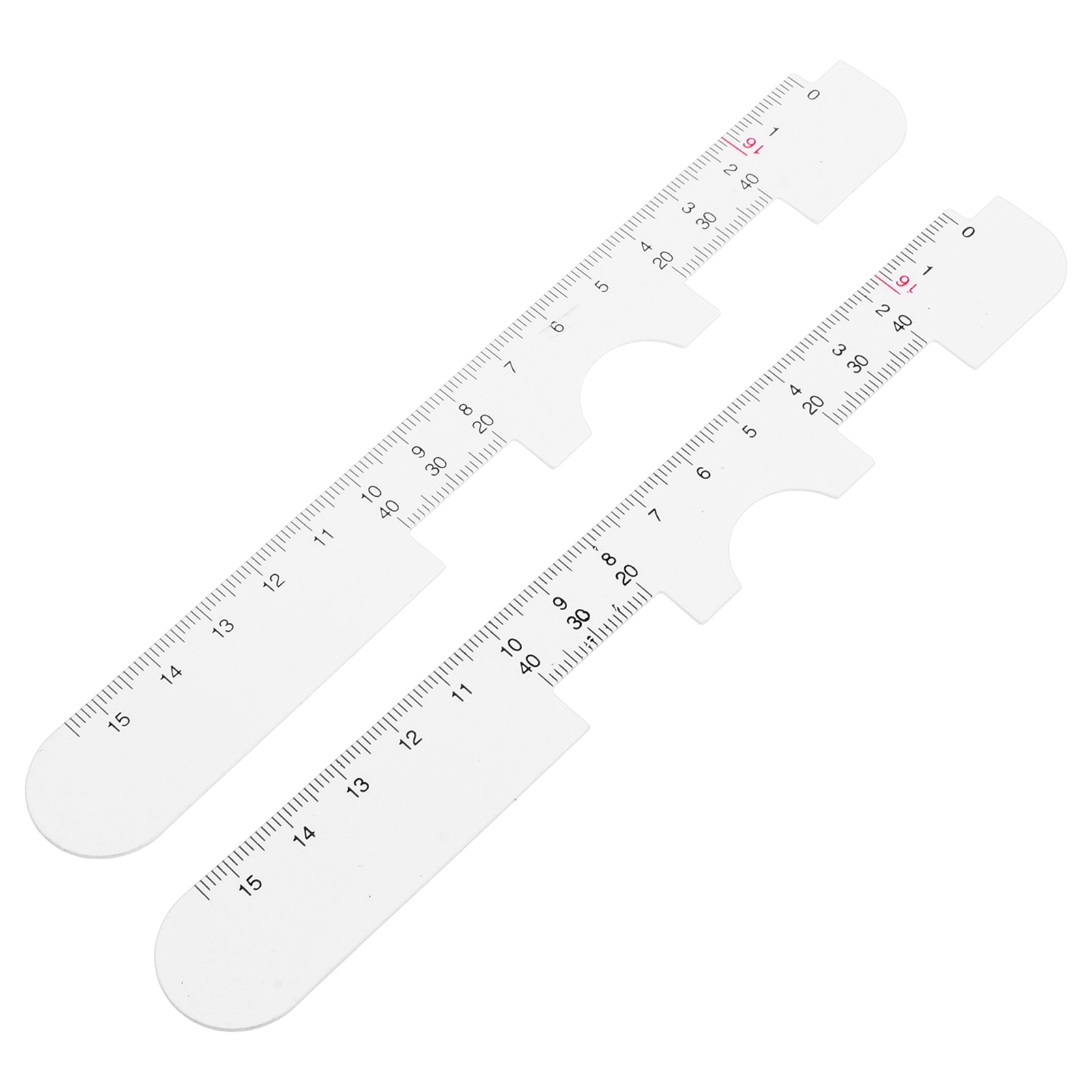 Zehuanyu 2 Pcs Pupillary Distance Measurement Tool Removable Ruler ...