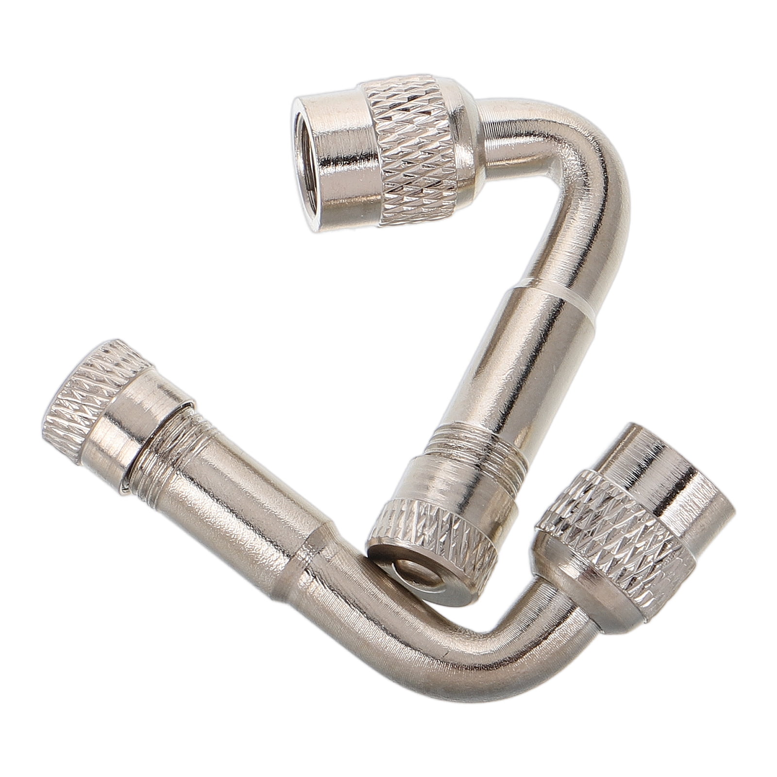 Zehuanyu 2 Pcs Rv Valve Stem Extensions for Tire Car Extended Silver ...