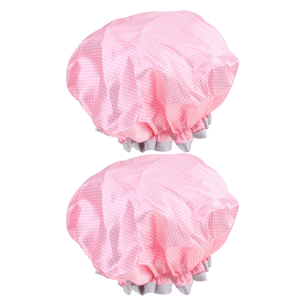 Zehuanyu 2 Pcs Shower Caps for Women Shower Visor Adult Adult Bathing ...