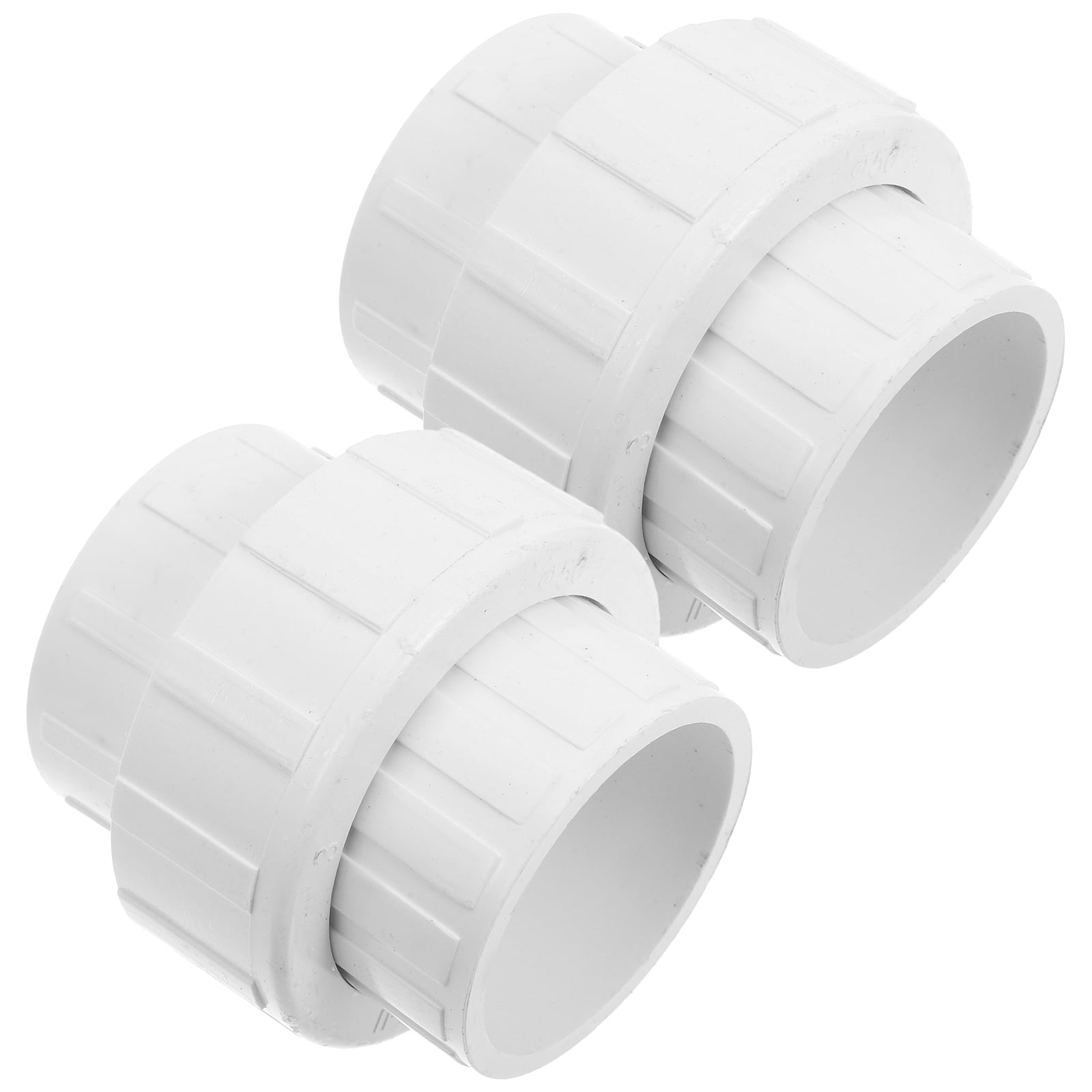 Zehuanyu 2 Pcs Socket Union Coupling Pipe Fitting Flat Centerpiece ...