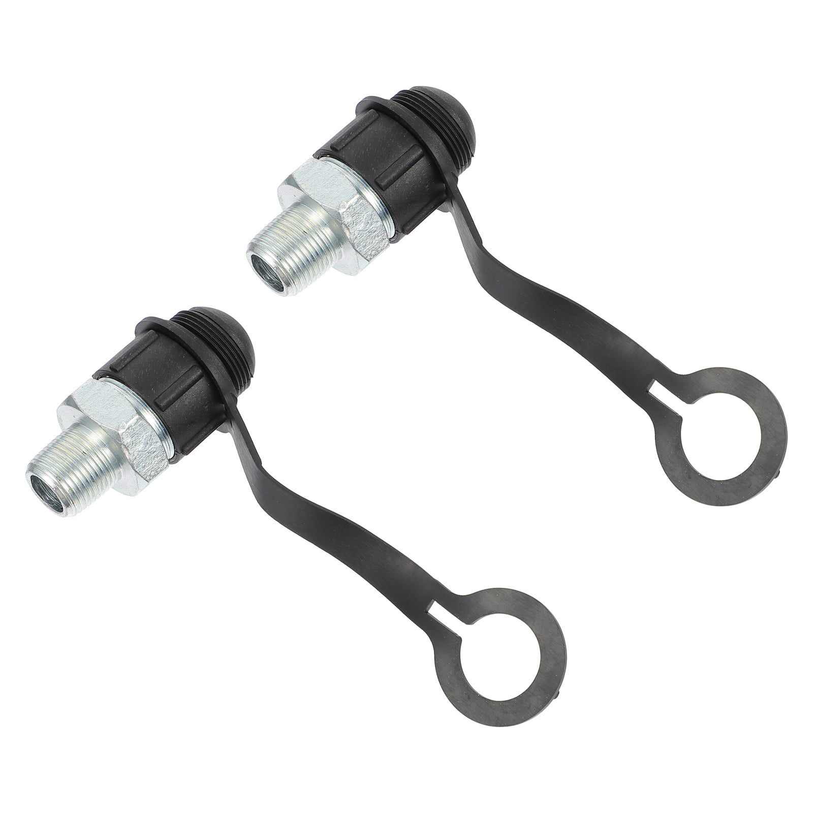 Zehuanyu 2 Pcs Steel Oil Adapter Hydraulic System Tool Fittings ...