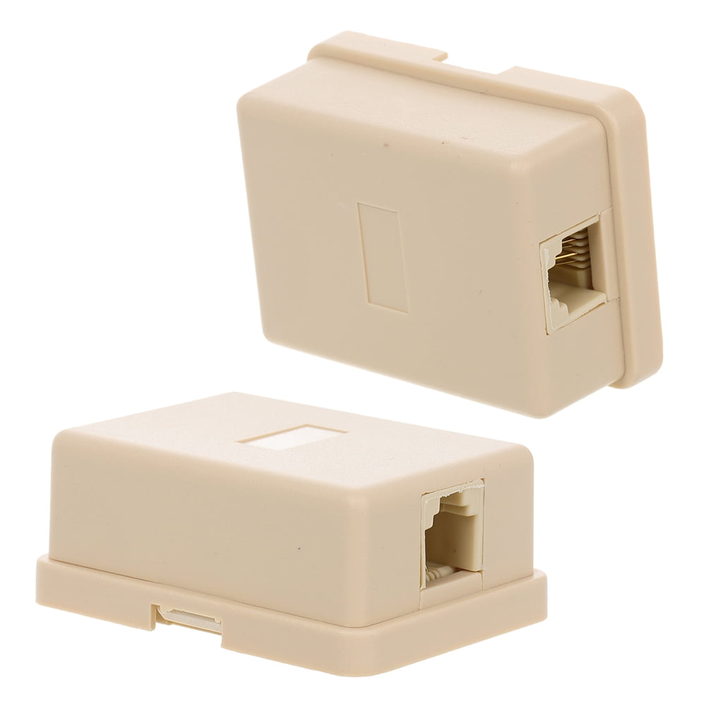 Zehuanyu 2 Pcs Table Flag Bracket Junction Box 5.40X3.90X2.10CM Beige ...