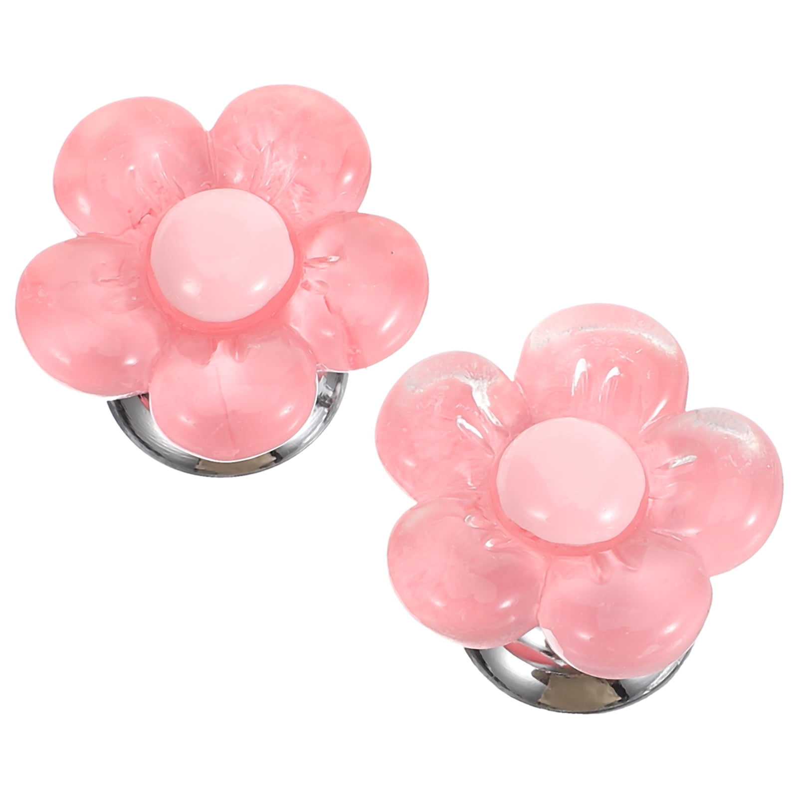 Zehuanyu 2 Pcs Toilet Flush Button Handle Small Flower Toilet Button 2 ...