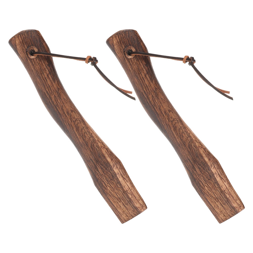Zehuanyu 2 Pcs Wooden Ax Handle Axe Sledge Splitting Hatchet Handles ...