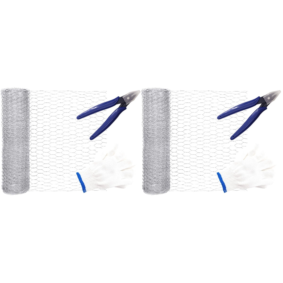 Zehuanyu 2 Sets Chicken Wire Net Poultry Wire Netting Hexagonal ...