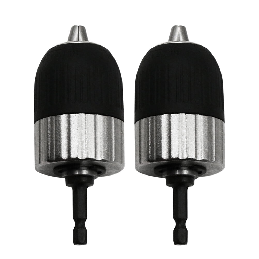 Zehuanyu 2 Sets Impact Wrench Adapter Cordless Drill Steel Drill Chuck ...