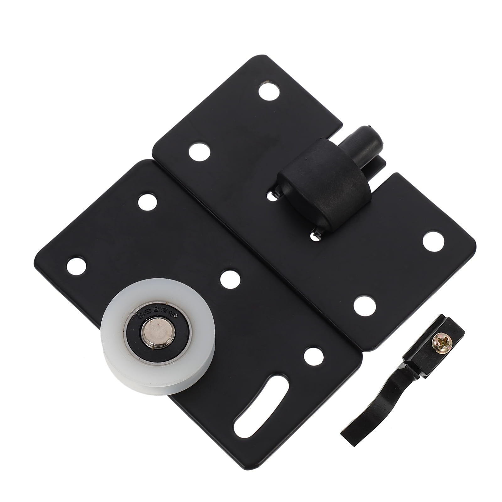 Zehuanyu 2 Sets Sliding Door Bottom Guide Garage Rollers Wheel Complete ...